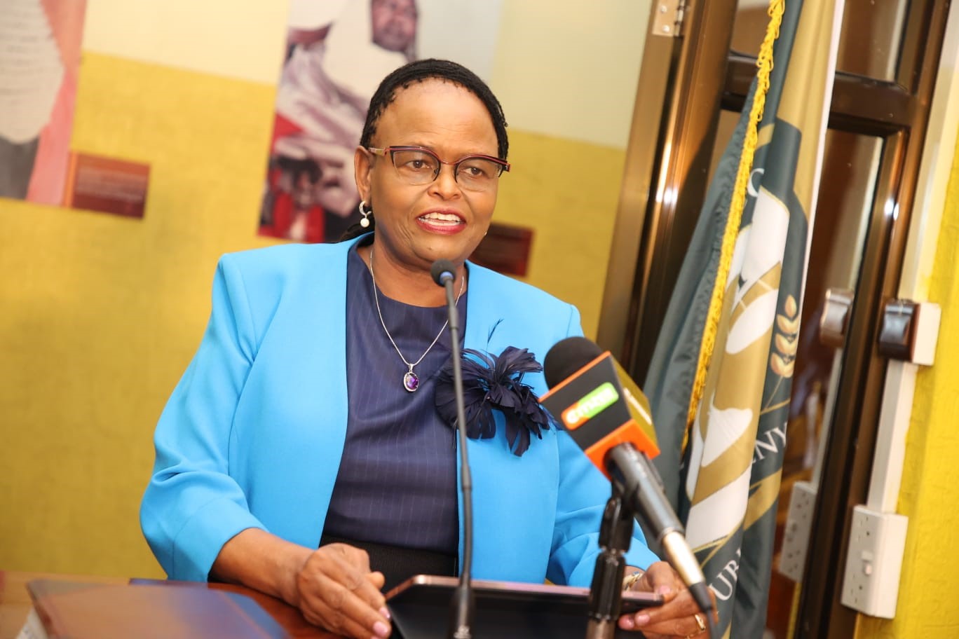 CPA Mary Wanyonyi sworn-in as the CRA Chairperson